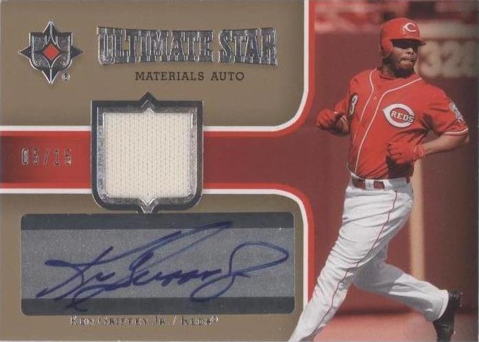 2007 Ultimate Collection - Ultimate Star Materials Ken Griffey Jr #SM ...