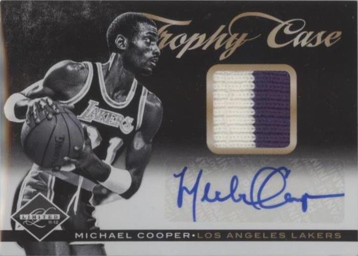 2011-12 Panini Limited - Trophy Case Materials Signatures Prime #31 ...