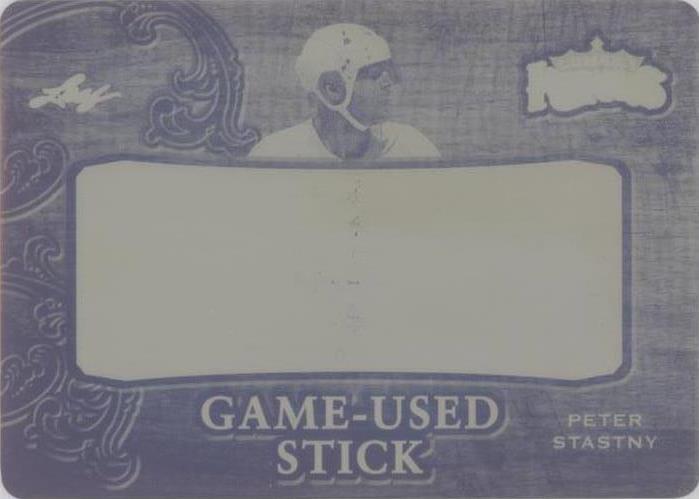 2016-17 Leaf Lumber Kings - Game-Used Sticks Printing Plate Yellow #GS ...