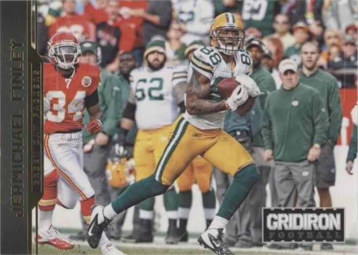 2012 Panini Gridiron - Gold X's #73 Jermichael Finley /100 for sale ...