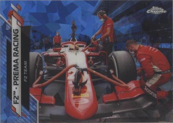 2020 Topps Chrome Sapphire Edition Formula 1 - F2 Crew Prema Racing ...