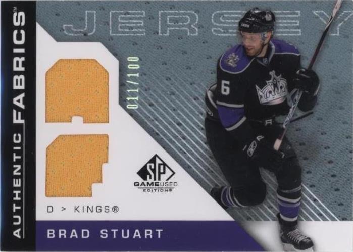 2007-08 SP Game Used Edition - Authentic Fabrics Rainbow #AF-ST Brad Stuart /100 (MEM) for sale ...