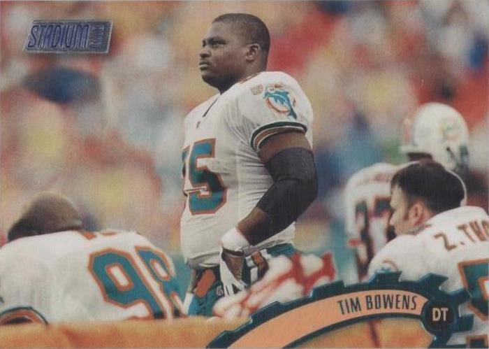 1997 Stadium Club - Tim Bowens #319 for sale online | eBay