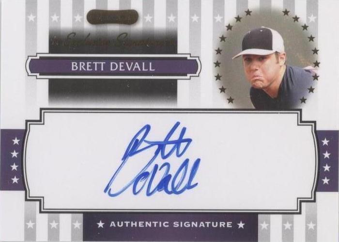 2008 Razor Signature Series - Exclusive Signatures Brett Devall #ES-20 ...