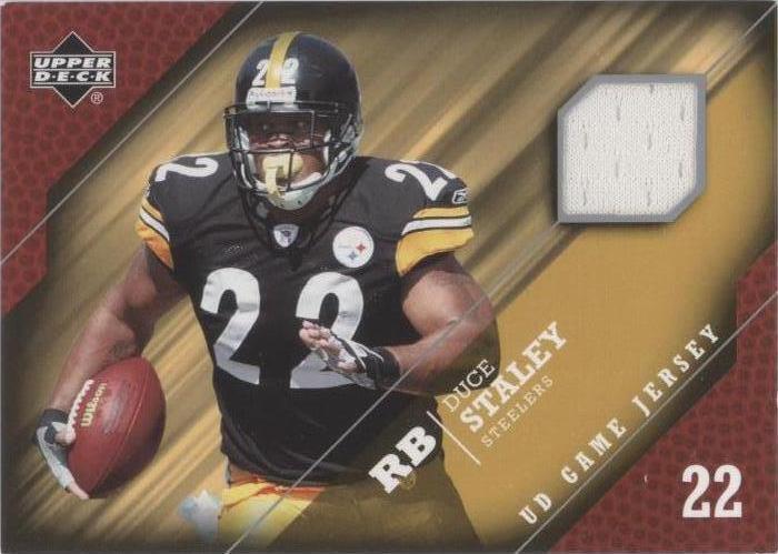 2005 Upper Deck - Ud Game Jerseys Duce Staley #GJ-DS (MEM) for sale ...