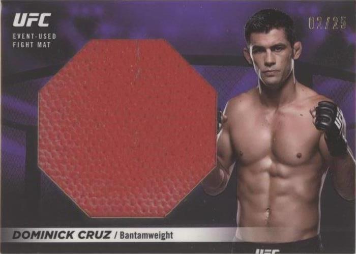 2018 Topps UFC Knockout - Fight Mat Relic Dominick Cruz #FMR-DCU Purple ...