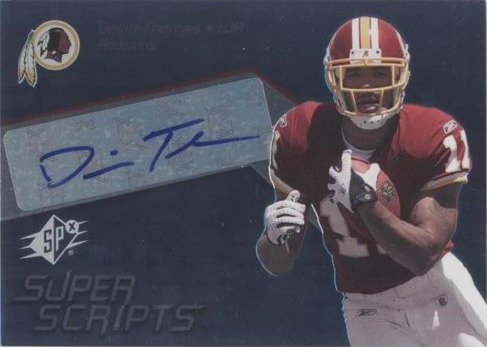 2008 SPx - Super Scripts #SSS7 Devin Thomas (AU, RC) for sale online | eBay