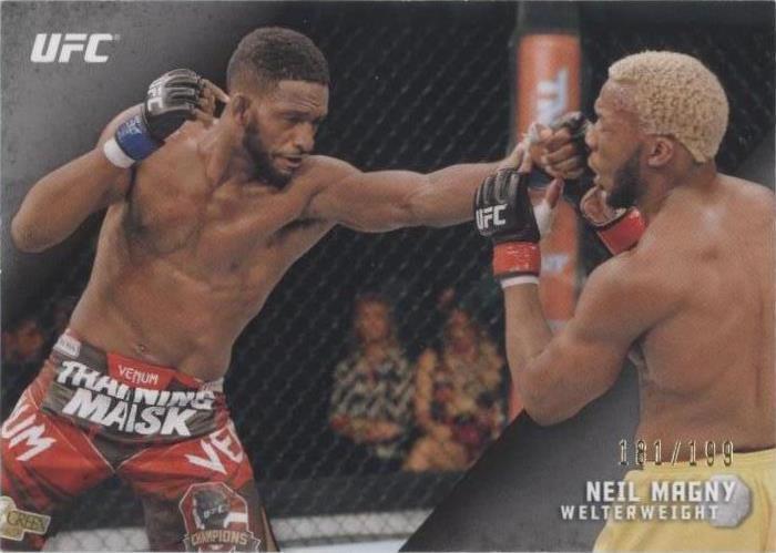 2015 Topps UFC Knockout - Neil Magny #17 Silver /199 (RC) for sale ...