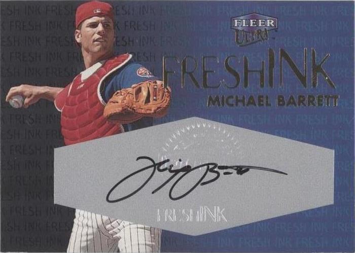 2000 Fleer Ultra - Fresh Ink Michael Barrett /975 (AU) for sale online ...