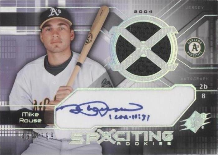 2004 SPx - SPXciting Rookies Autograph Jersey Mike Rouse #193 /799 (AU, MEM, RC) for sale online ...