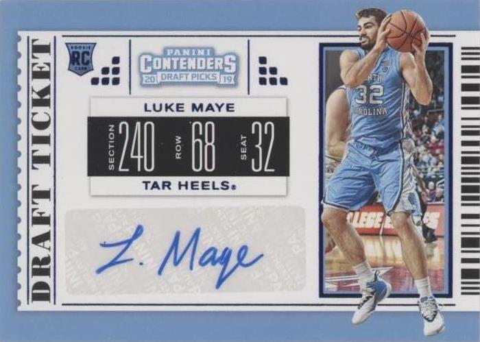 2019-20 Panini Contenders Draft Picks - College Ticket Draft Ticket ...