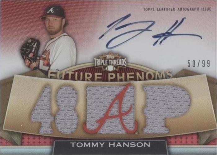 2011 Topps Triple Threads - Future Phenoms #132 Tommy Hanson /99 (AU ...