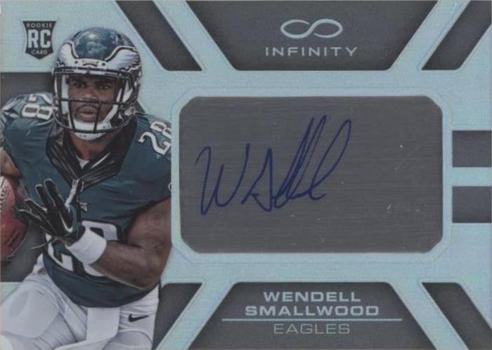2016 Panini Infinity - RPS Rookie Autographs #214 Wendell Smallwood ...