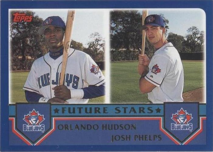 2003 Topps - Future Stars #326 Orlando Hudson, Josh Phelps for sale ...