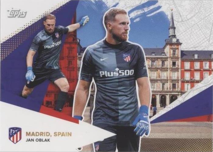 2021-22 Topps Atletico Madrid Team Set - Madrid, Spain #25 Jan Oblak for sale online | eBay