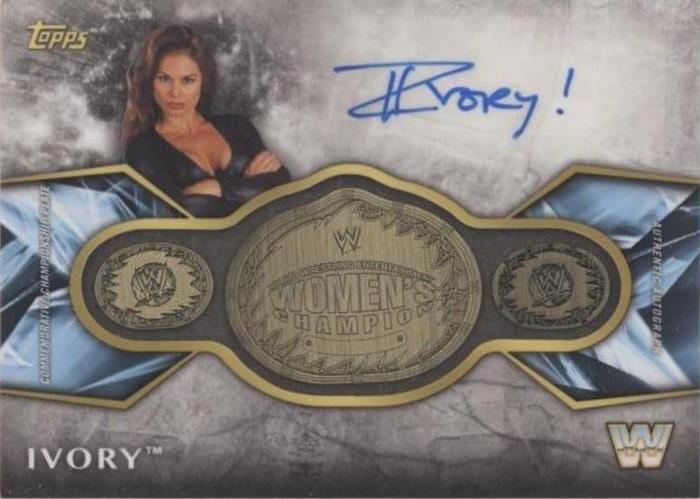 2017 Topps Legends of the WWE - Commemorative Retired Championship Belt ...