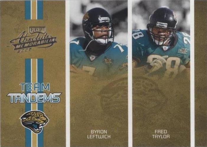 2005 Playoff Absolute Memorabilia - Team Tandems Fred Taylor, Byron ...
