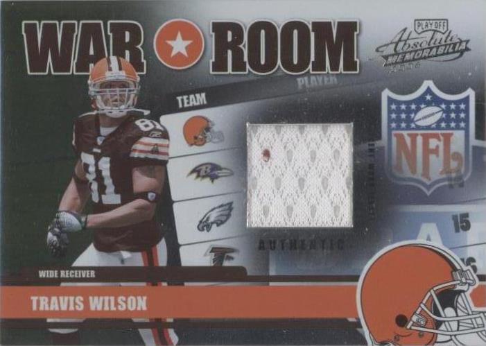 2006 Playoff Absolute Memorabilia - War Room #WR-29 Travis Wilson /100 ...