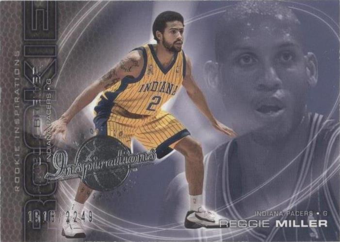 2001-02 Upper Deck Inspirations - #93 Reggie Miller, Jamison Brewer ...