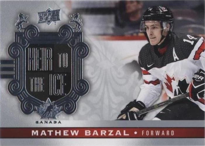 2017-18 Upper Deck Canadian Tire Team Canada - Heir to the Ice #148 ...