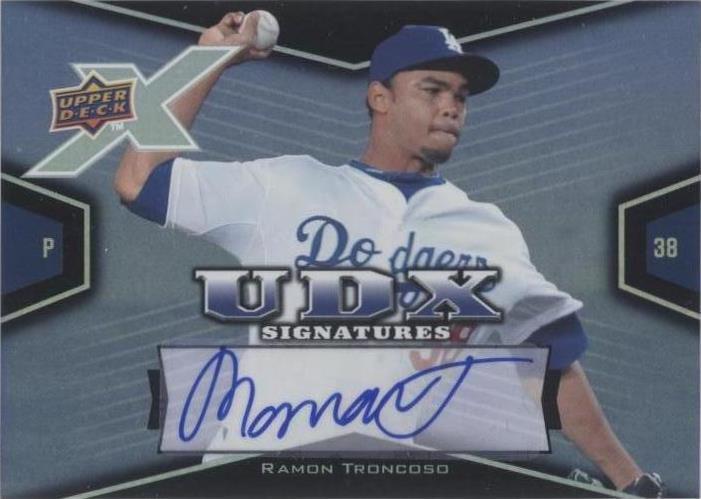 2008 Upper Deck X - Udx Signatures Ramon Troncoso #TR (AU, RC) for sale ...