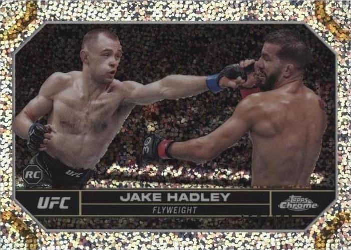 2024 Topps Chrome UFC - Jake Hadley #45 Speckle Refractor /299 (RC) for ...