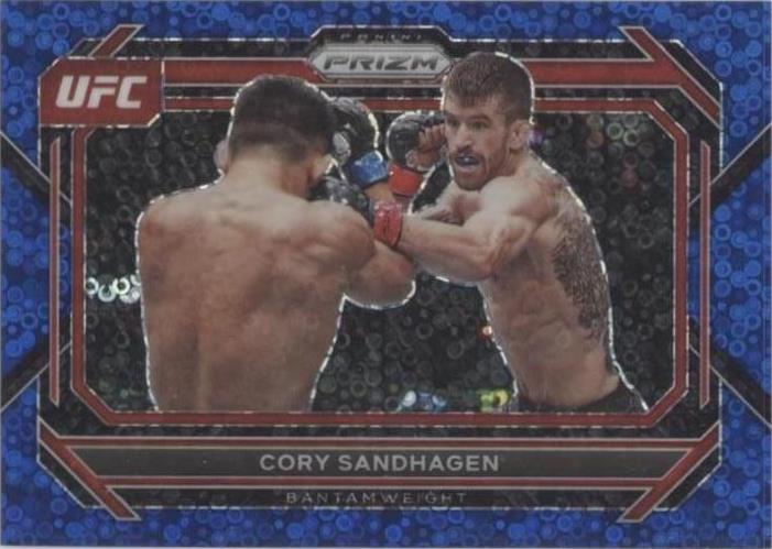 2023 Panini Prizm UFC - Blue under Card Prizm #40 Cory Sandhagen /25 ...