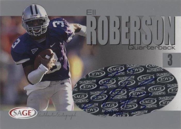 2004 SAGE - Autographs Ell Roberson #A33 Silver /400 (AU, RC) for sale ...