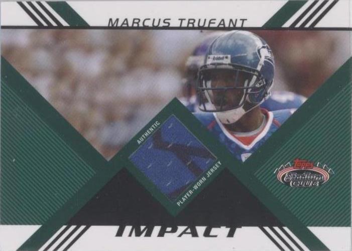 2008 Topps Stadium Club - Impact Relics Marcus Trufant #IR-MT /1349 ...