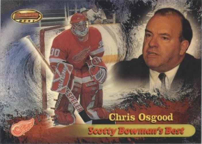 1998-99 Bowman's Best - Scotty Bowman' Best Refractor #SB3 Chris Osgood ...