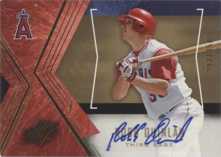 2005 Upper Deck SP Collection - Spx Autographed #88 Robb Quinlan /350 ...