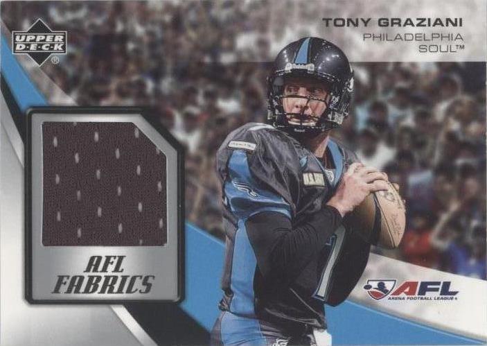 2006 Upper Deck Arena Football - Afl Fabrics Tony Graziani #FA-TG (MEM ...