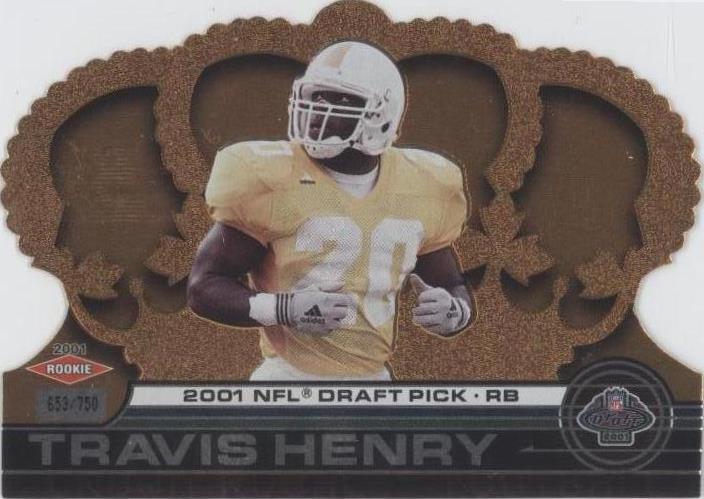 2001 Pacific Crown Royale - #180 Travis Henry /750 (RC) for sale online ...
