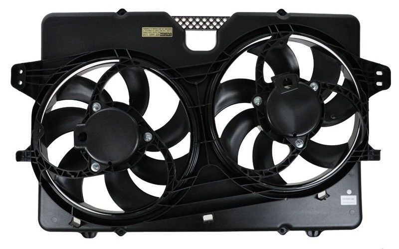 Dual Radiator and Condenser Fan Assembly-Radiator Dual Cooling Fan ...