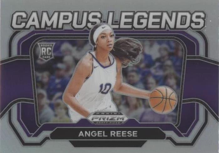 2024 Panini Prizm Draft Picks - Campus Legends Angel Reese #4 Silver ...