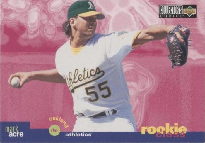 1995 Upper Deck Collector's Choice - Rookie Class #18 Mark Acre for ...
