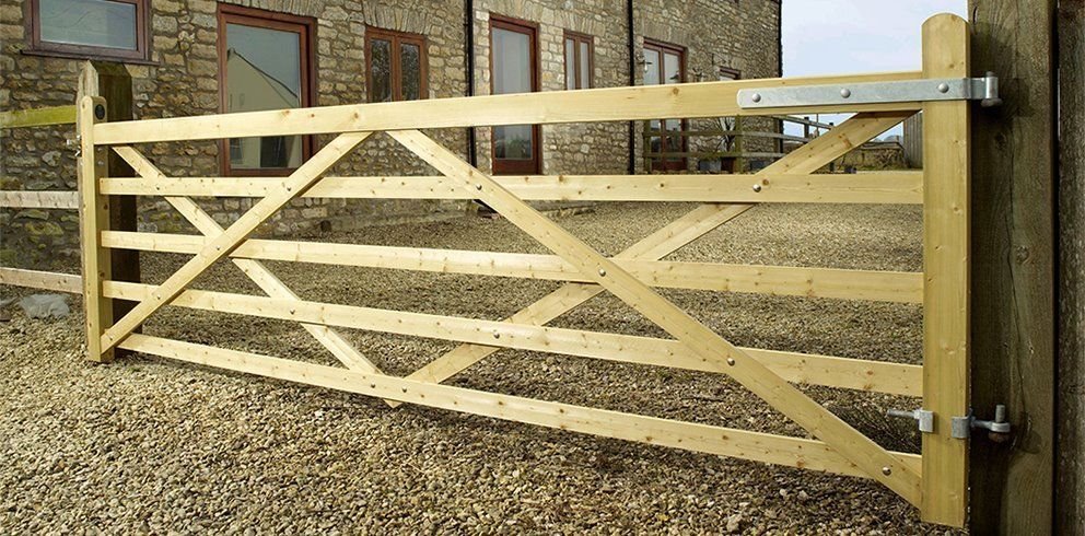 Charltons Highgrove 5 Bar Field Gates farm 12 ft entrance equestrian ...