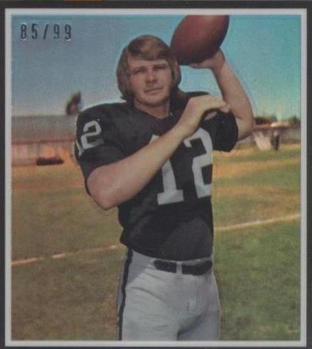 2012 Topps Chrome - Quarterback Rookie Reprint Ken Stabler #487 ...