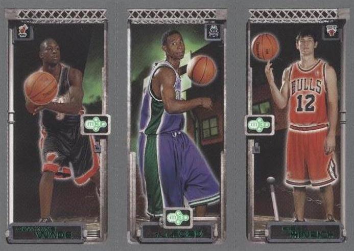 2003-04 Topps Rookie Matrix - Dwyane Wade, Kirk Hinrich, T.J. Ford #117 ...
