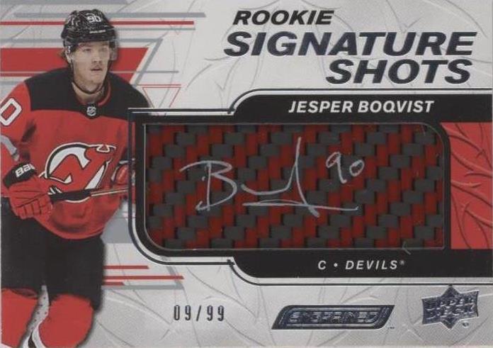 2019-20 Upper Deck Engrained - Rookie Signature Shots Red Stick #RSS-JB ...