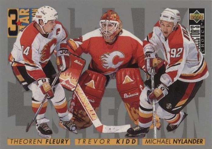 1996-97 Upper Deck Collector's Choice - 3 Star Selection Theoren Fleury ...