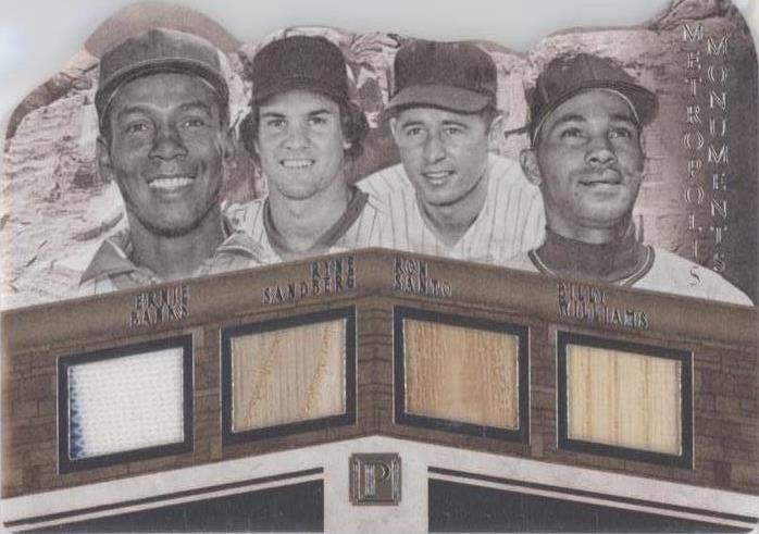 2016 Panini Pantheon - Metropolis Monuments #MM-CHC Ryne Sandberg ...