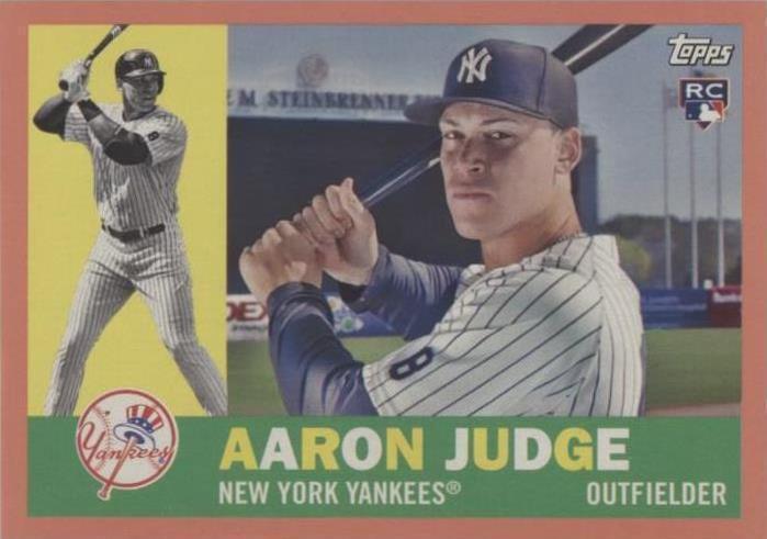 2017 Topps Archives - 1960 Aaron Judge #62 Peach /199 (RC) for sale ...