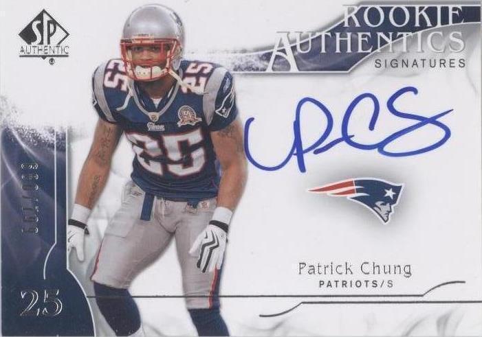 2009 SP Authentic - Rookie Authentics Signatures Patrick Chung #345 / ...