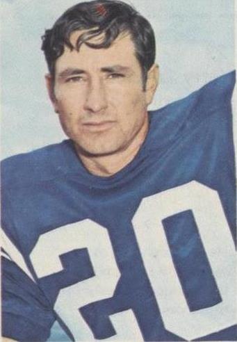 1972 The Wonderful World of Pro Football USA Player Stamps - #23 Jerry ...