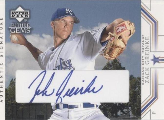 2002 Upper Deck Prospect Premieres - #93 Zack Greinke (AU, RC) for sale online | eBay