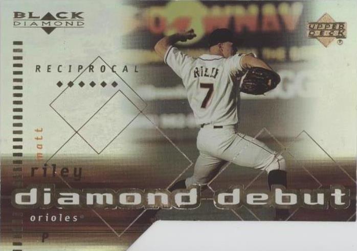 2000 Black Diamond - Diamond Debut Matt Riley #111 Reciprocal Cut for sale online | eBay