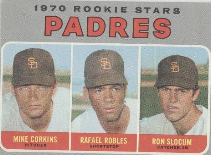 1970 Topps - 1970 Rookie Stars #573 Mike Corkins, Rafael Robles, Ron ...