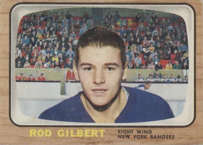 1966-67 Topps - English Only Back US Test #26 Rod Gilbert for sale ...