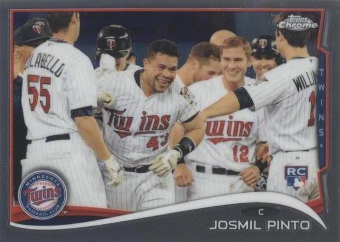 2014 Topps Chrome - Josmil Pinto #24 (RC) for sale online | eBay
